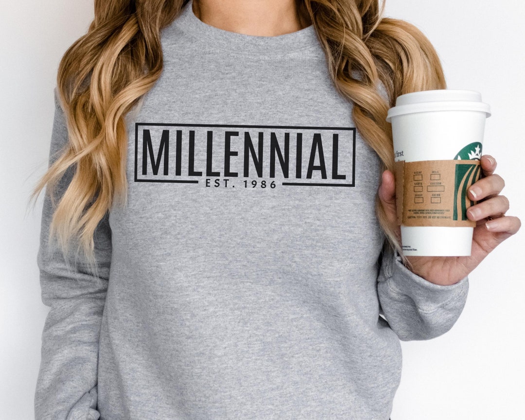 Millennial Custom Shirt, Custom Year Unisex Shirt, Personalized Est ...