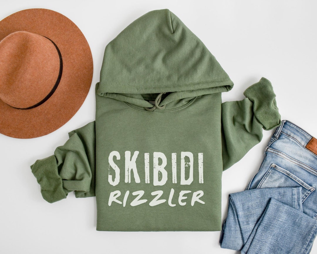 Skibidi Rizzler Hoodie, Trendy Sweater, Gift for Boyfriend, Gift for ...