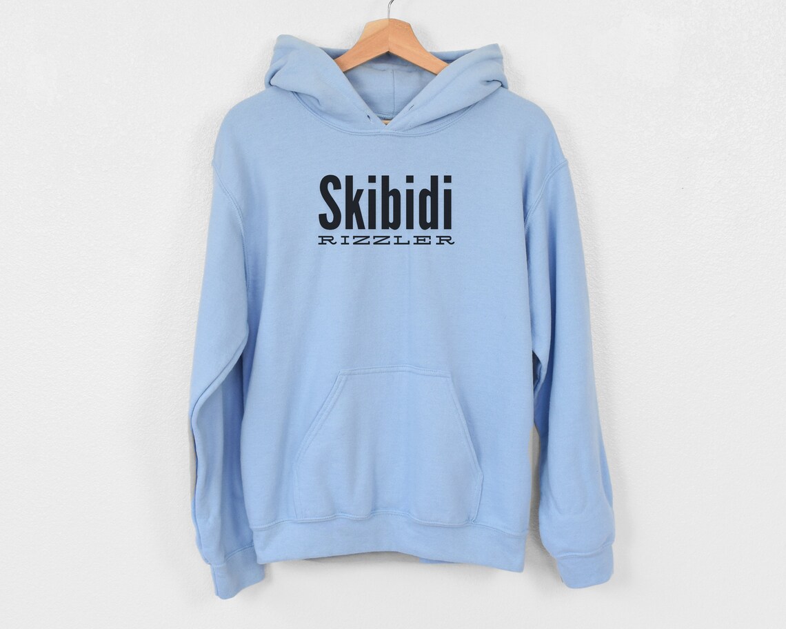 Skibidi Rizzler Unisex Hoodie, Trendy Shirt, Gift for Boyfriend, Gift ...
