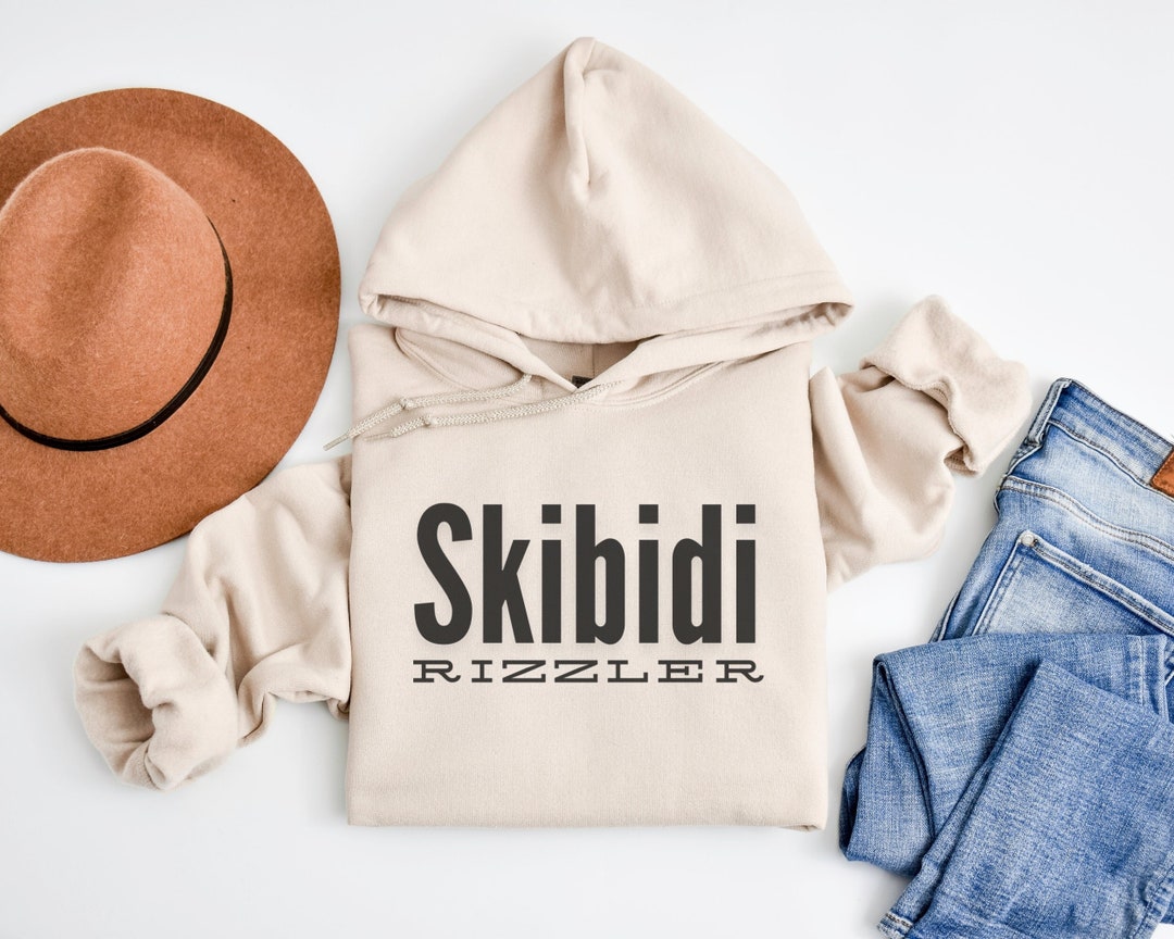 Skibidi Rizzler Unisex Hoodie, Trendy Shirt, Gift for Boyfriend, Gift ...