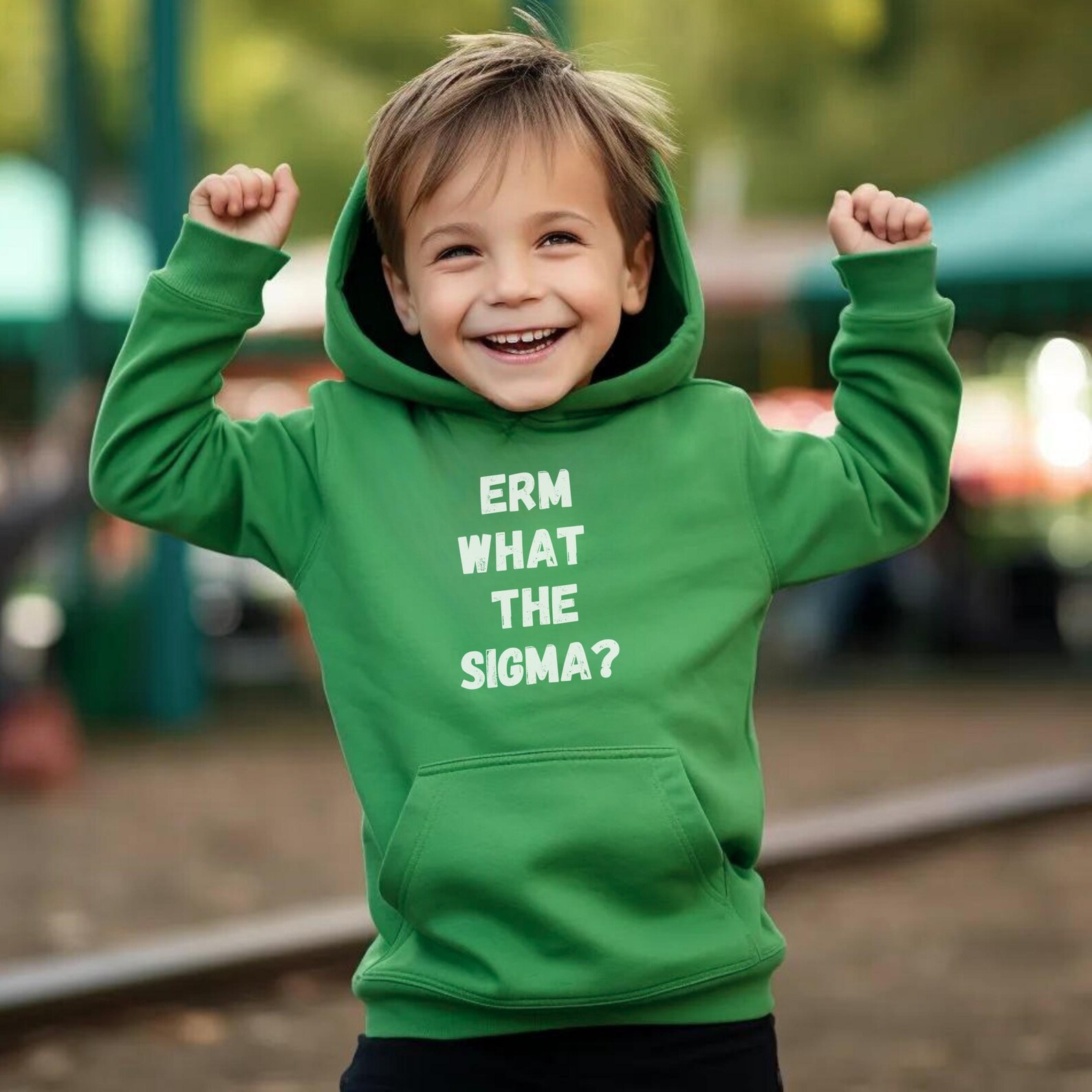 Erm What the Sigma Youth Size Hoodie, Trendy Shirt, Gift for Boys, Gift ...