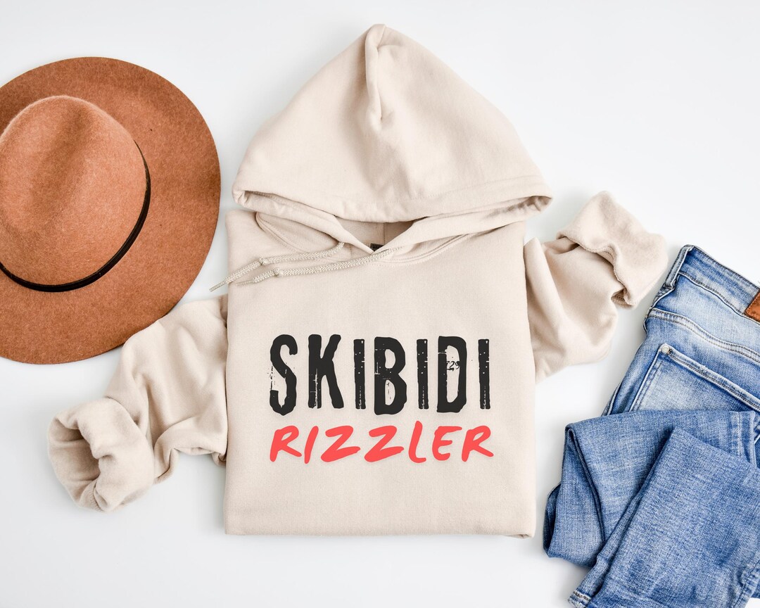 Skibidi Rizzler Hoodie, Trendy Sweater, Gift for Boyfriend, Gift for ...