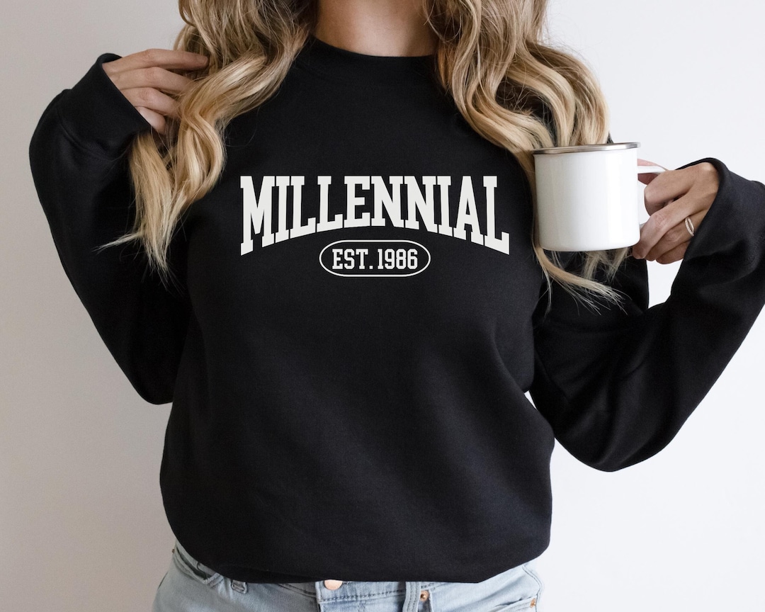 Millennial Custom Shirt, Custom Year Unisex Shirt, Personalized Est ...