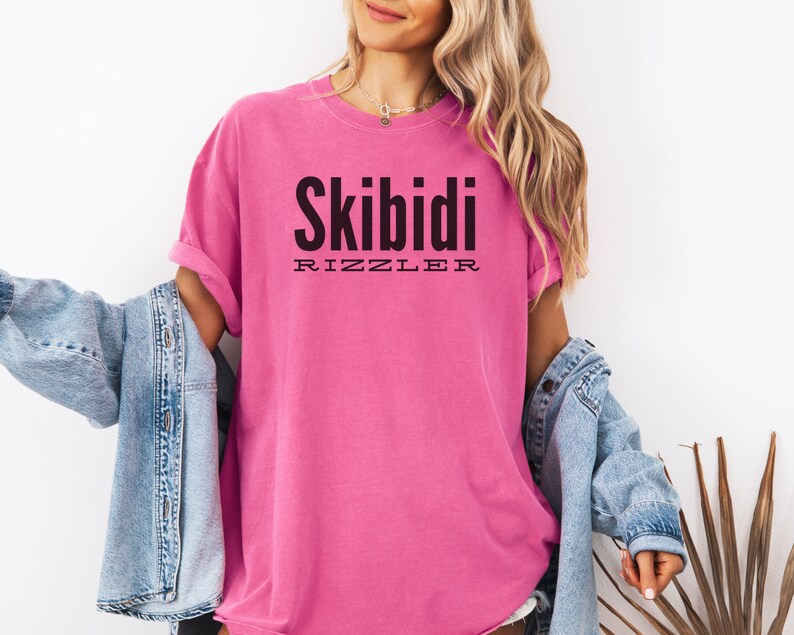 Skibidi Rizzler Unisex, Trendy Shirt, Comfort Colors, Gift for ...