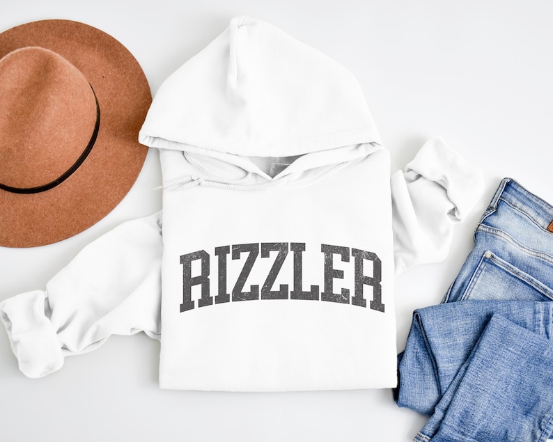 Rizzler Unisex Hoodie, Trendy Sweatshirt, Gift for Boyfriend, Gift for ...