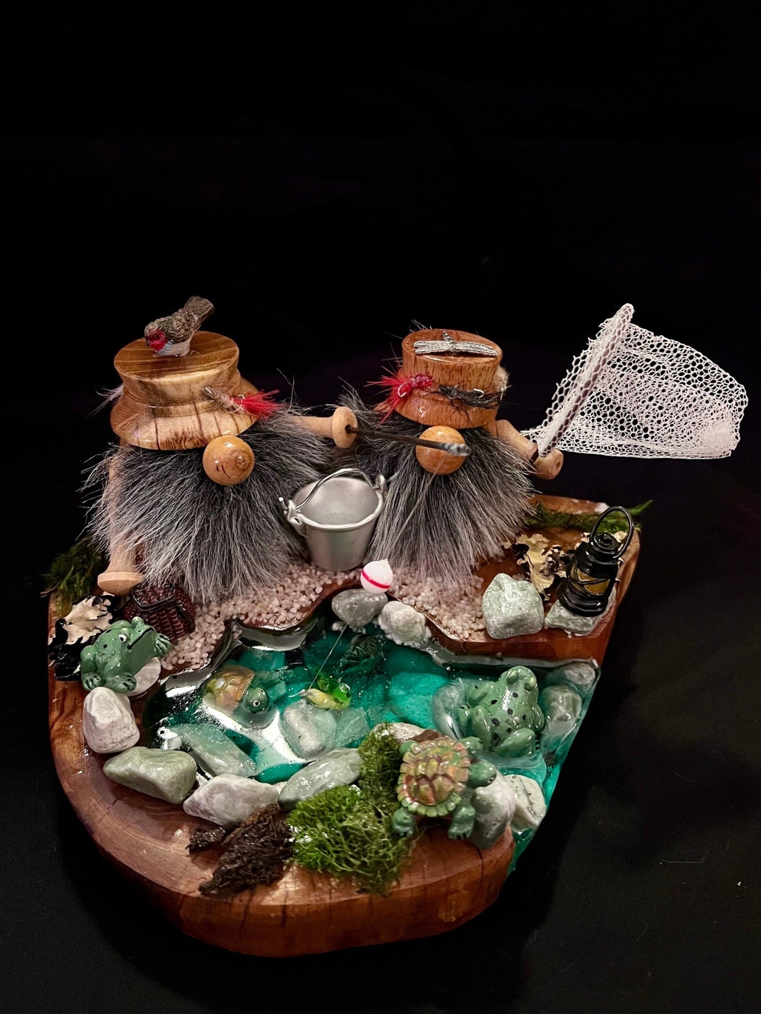 Gnomes Fishing - Etsy