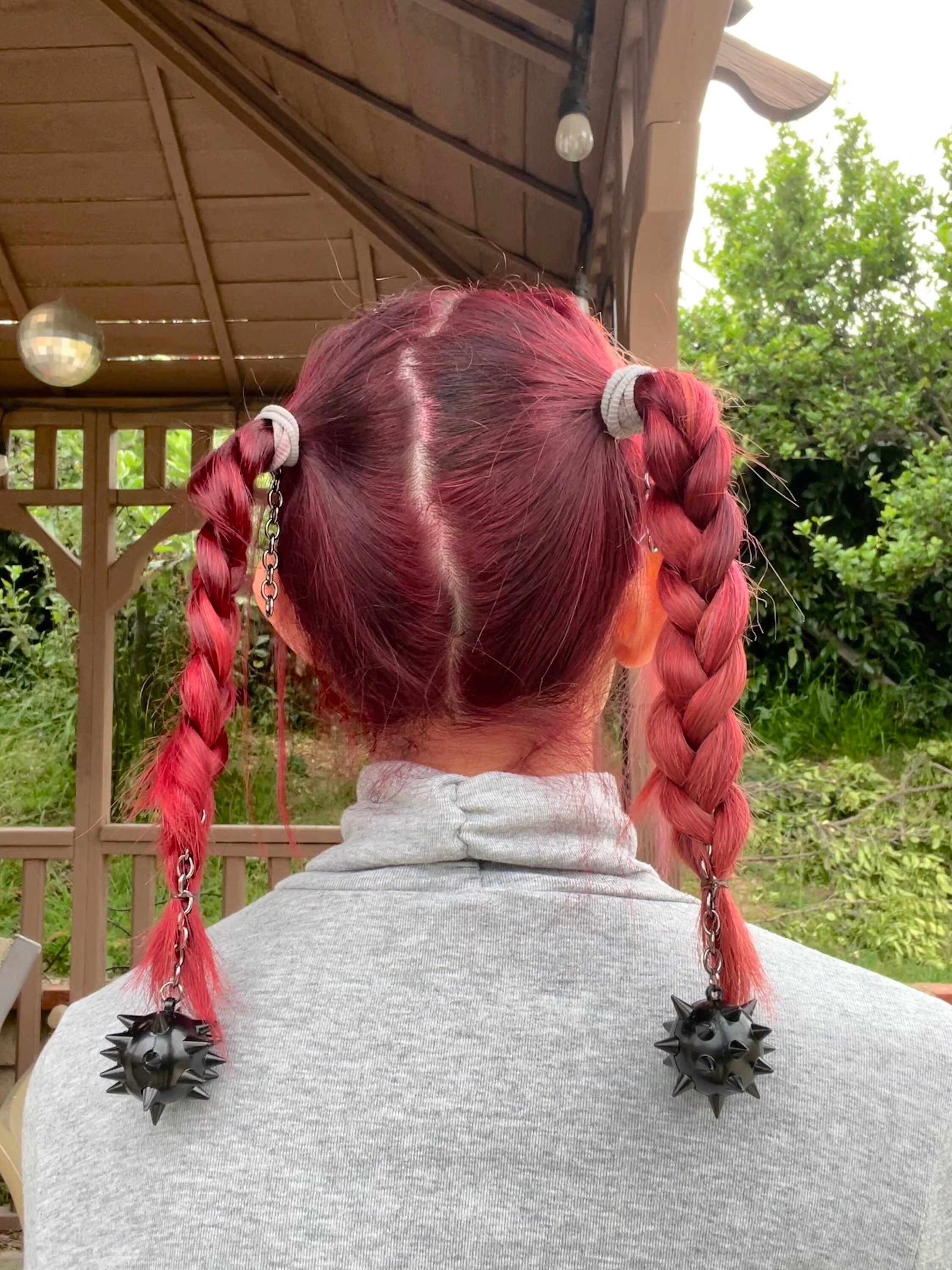 Morning Star Flail Hair Chains - Etsy