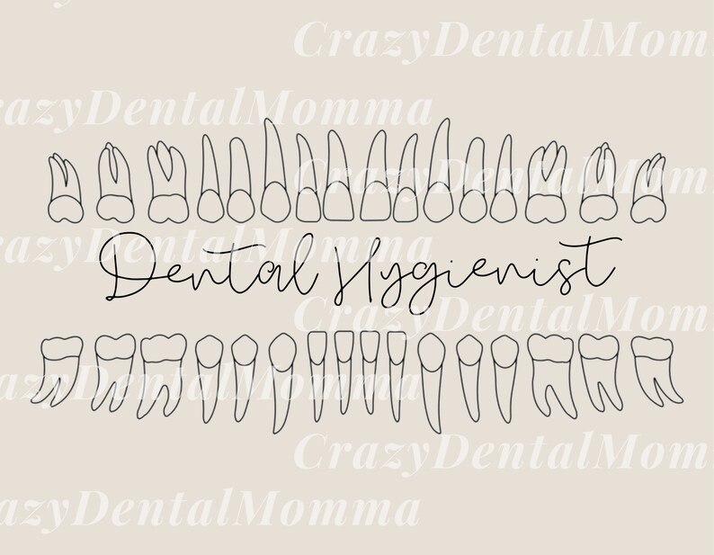Dental Digital Download Png, Dental Assistant, Dental Hygienist, Lab ...