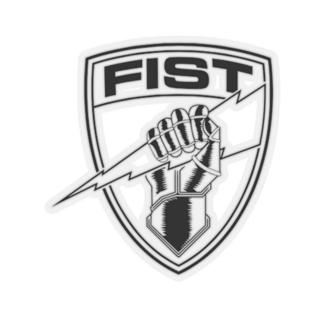 13F FIST Kiss-cut Stickers - Etsy