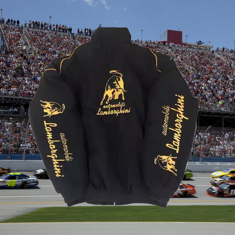Lamborghini F1 Racing Jacket,NASCAR Racing Bomber Jacket F1 Racing ...