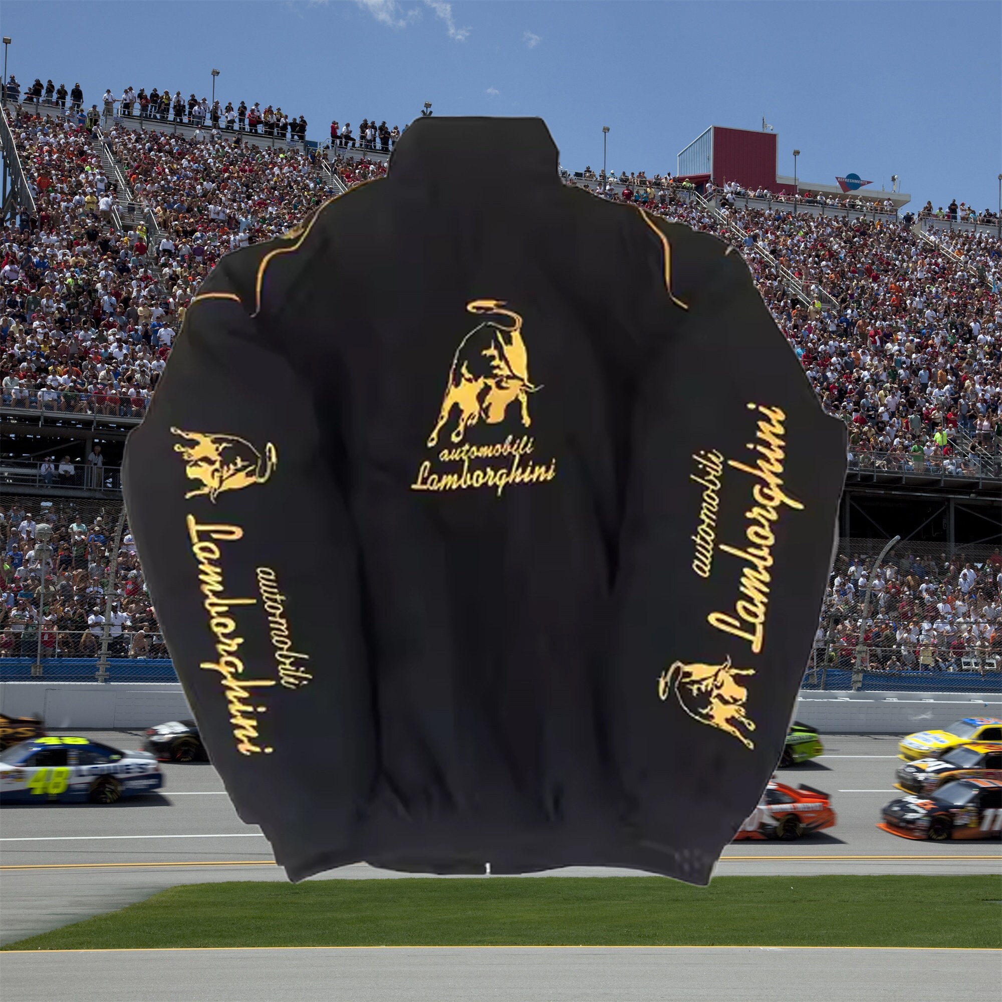 Lamborghini F1 Racing Jacket,NASCAR Racing Bomber Jacket F1 Racing ...