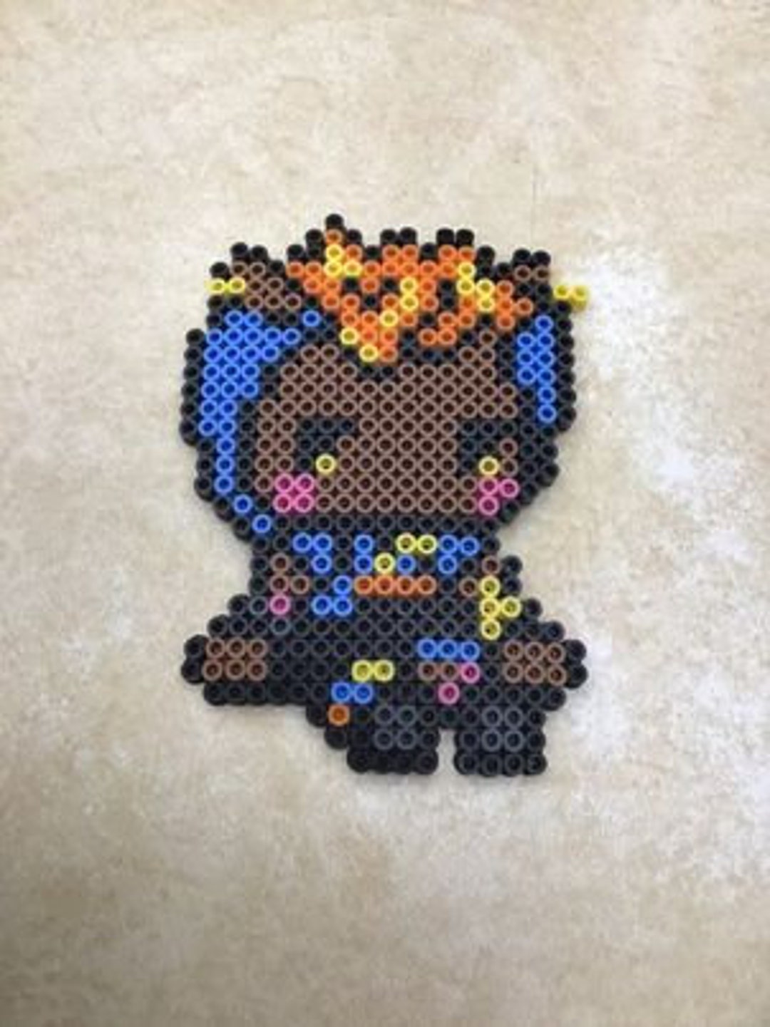 Monster Girl Werewolf little Sister Perler - Etsy