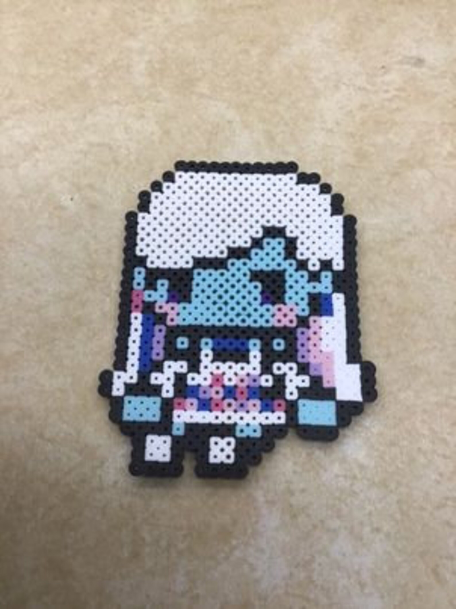 Monster Girl Yeti Perler - Etsy Canada