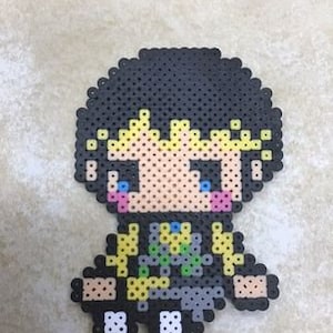 Monster Girl Human boy Perler - Etsy