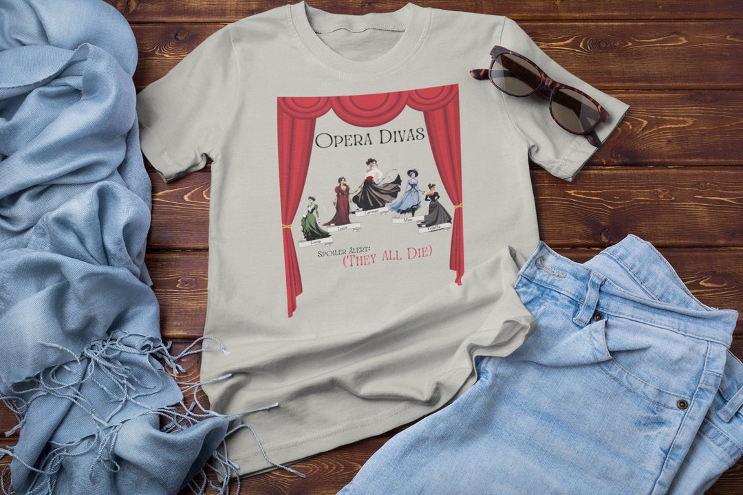 Opera Divas Spoiler Tee - Etsy