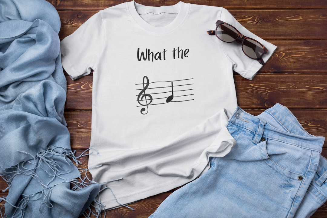 F Tee, Funny Music T-shirts, Musician Gift, Music Puns, Band Geek ...
