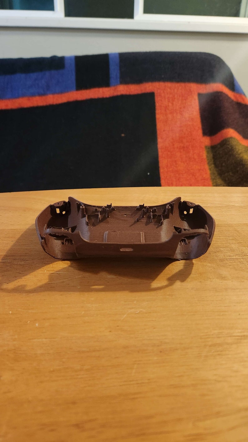 Real Wooden Pla Ps5 Controller Shell Full Button Replacement 3d Printed ...
