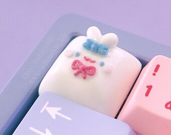 Miffy Bunny Artisan Keycap Handmade Polymer Clay, for Keyboard - Etsy