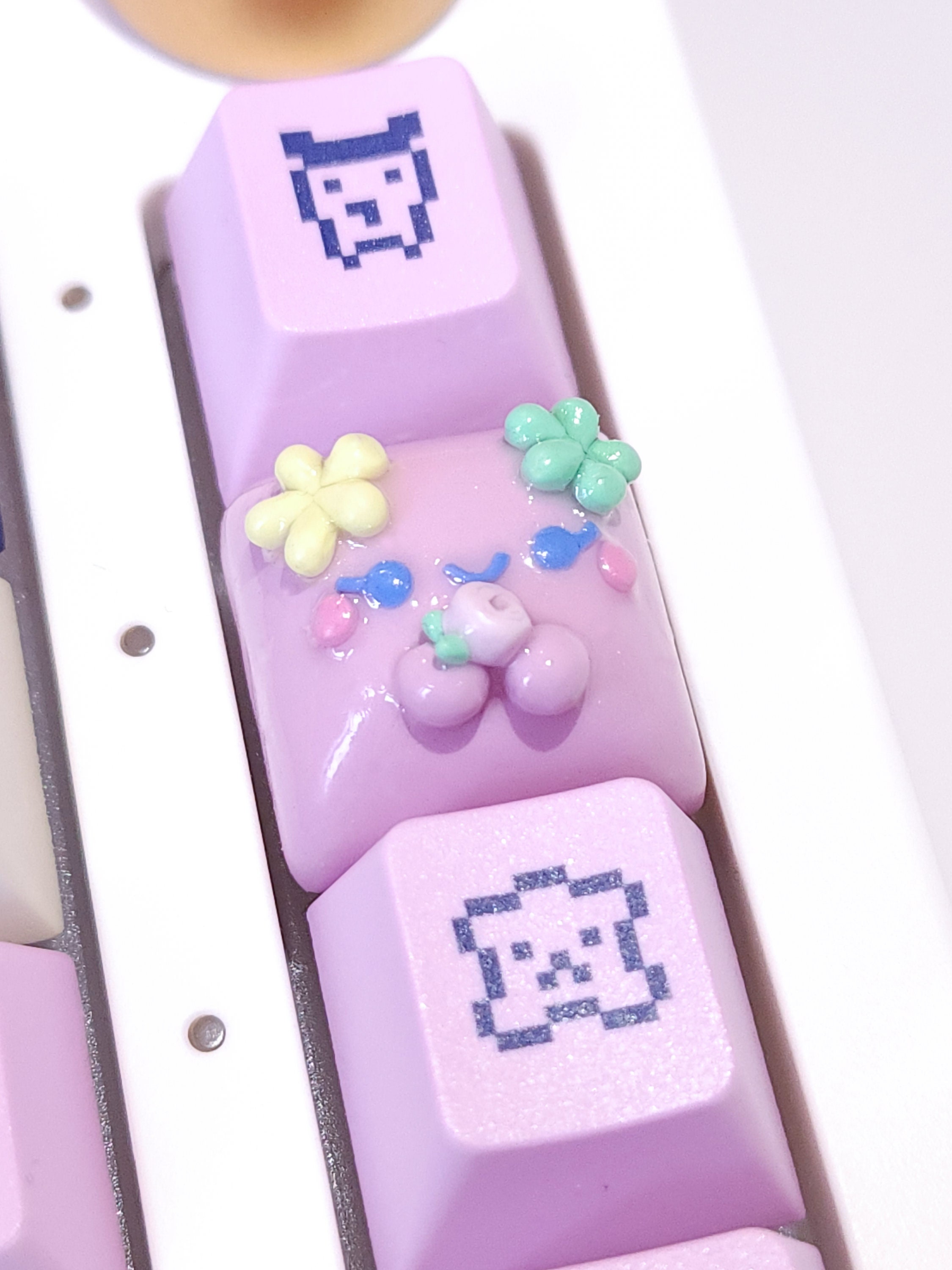 Violetchi Keycap Artisan Keycap for Mechanical Keyboard Tamagotchi ...