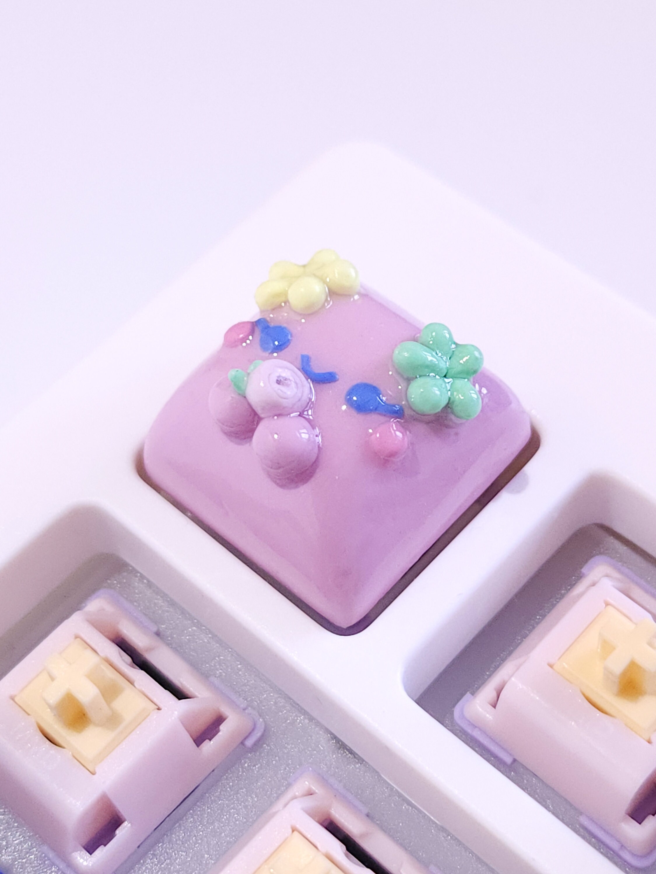 Violetchi Keycap Artisan Keycap for Mechanical Keyboard Tamagotchi ...