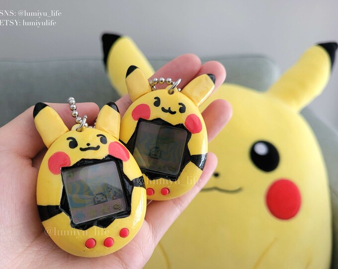 PKMN Tamagotchi | Yellow Tamagotchi | Custom Tamagotchi | Original ...