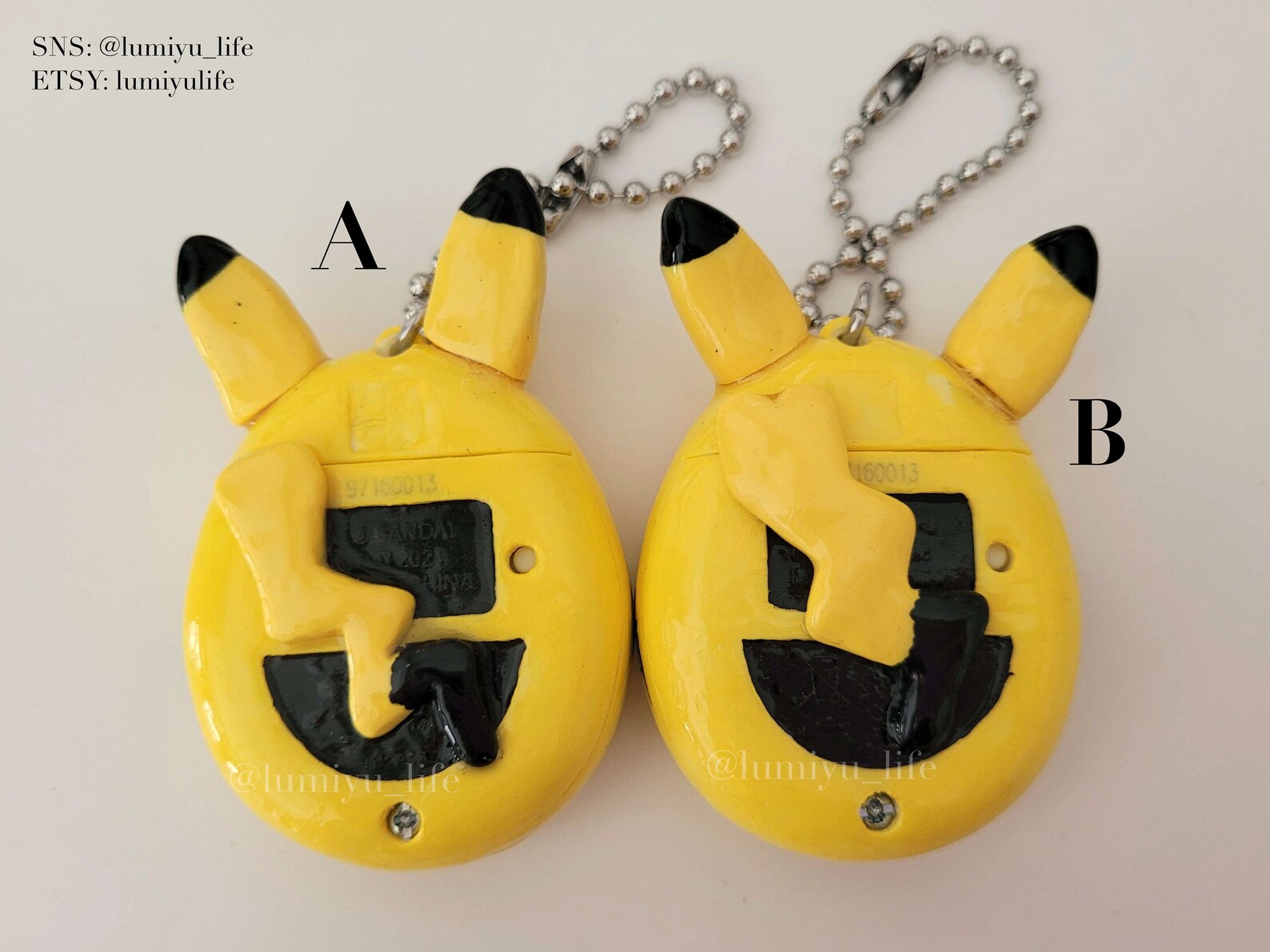 PKMN Tamagotchi Yellow Tamagotchi Custom Tamagotchi Original Tamagotchi ...