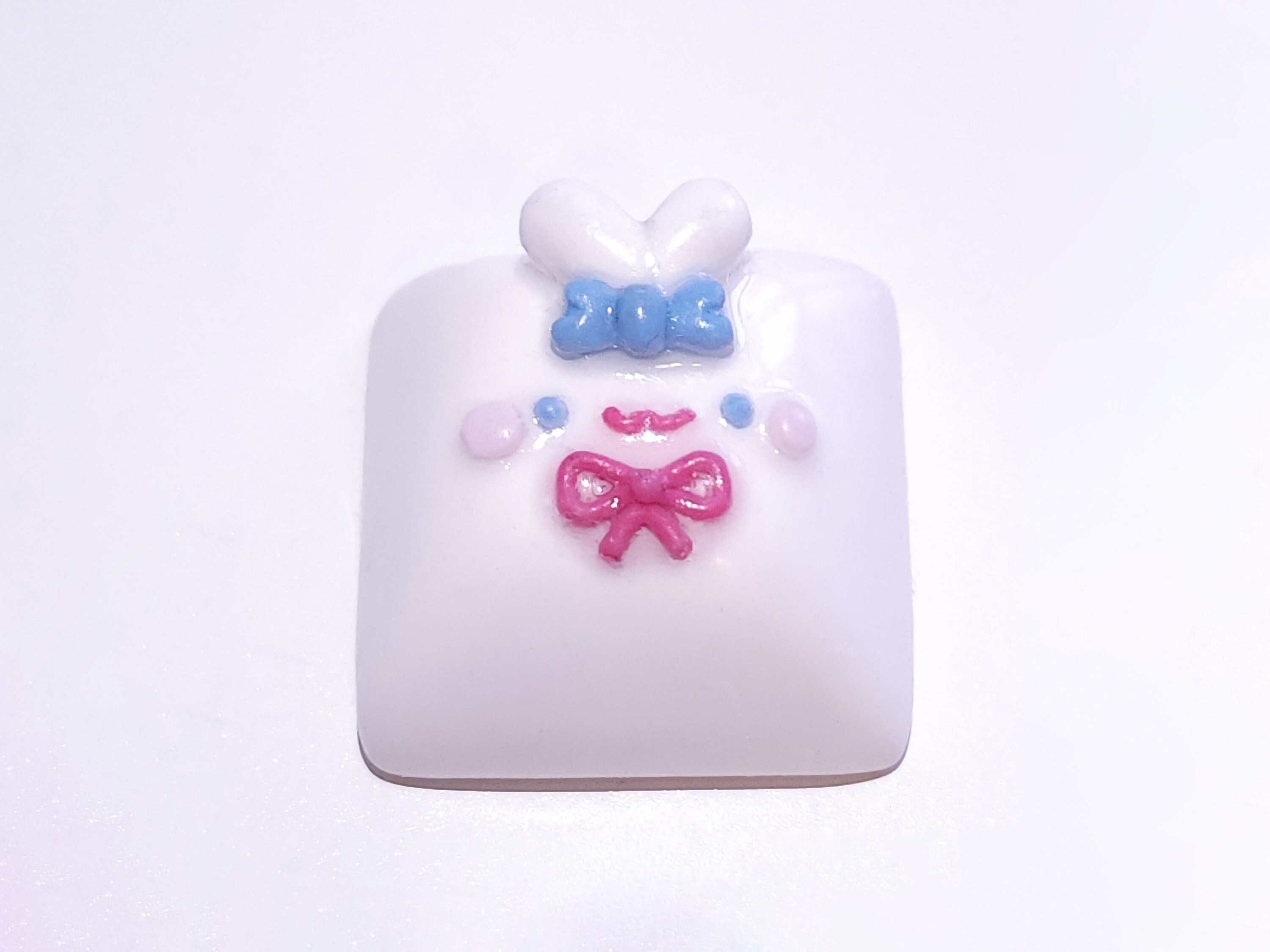 White Rabbit Candy Keycap Artisan Keycap for Mechanical Keyboard ...