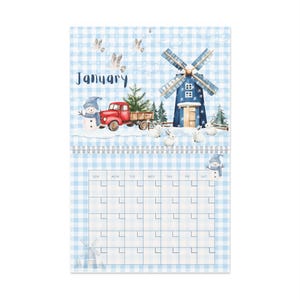 Baby Farm Animals Perpetual Calendar - Undated, Fill-in-the-blank ...