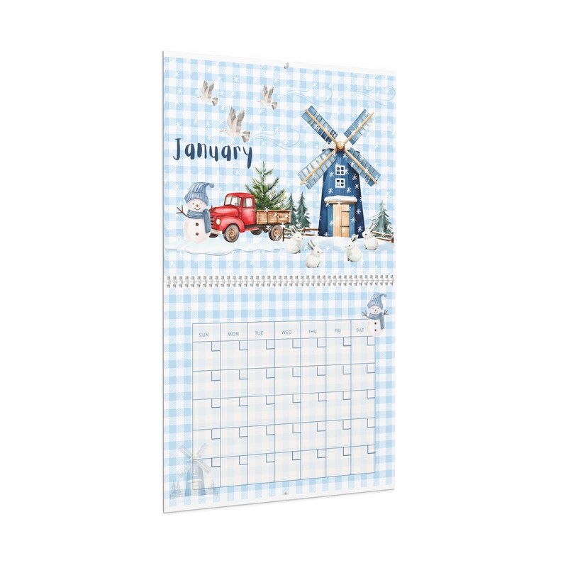 Baby Farm Animals Perpetual Calendar - Undated, Fill-in-the-blank ...