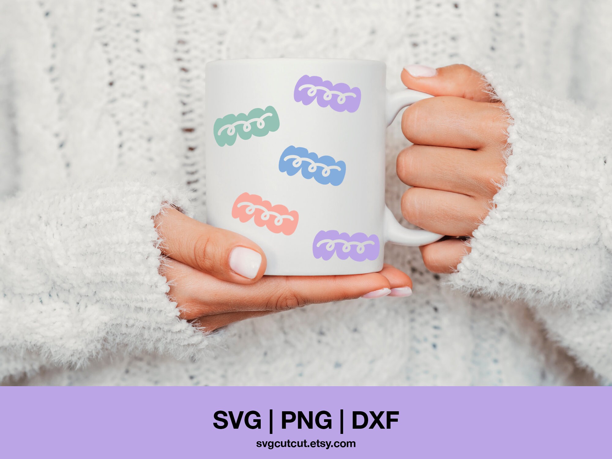 Squishy Squiggle SVG Design Squiggle SVG for Cricut - Etsy