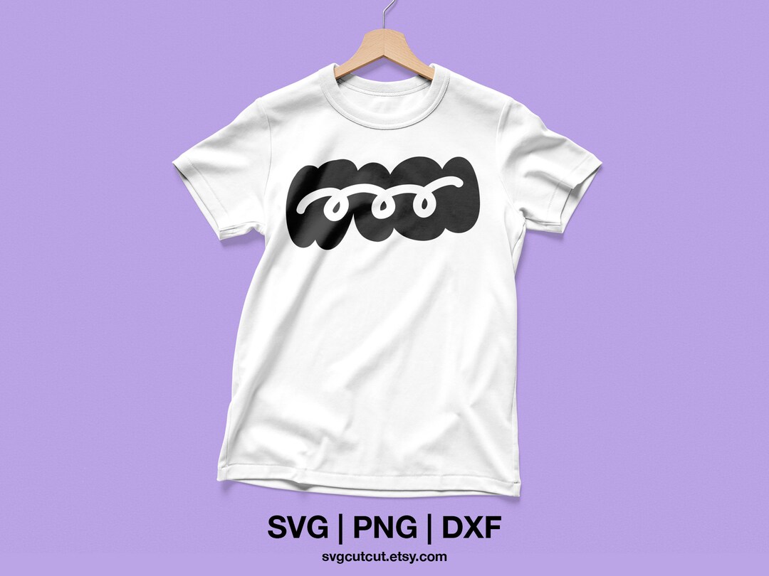 Squishy Squiggle SVG Design - Squiggle SVG for Cricut - Squiggle Shirt ...
