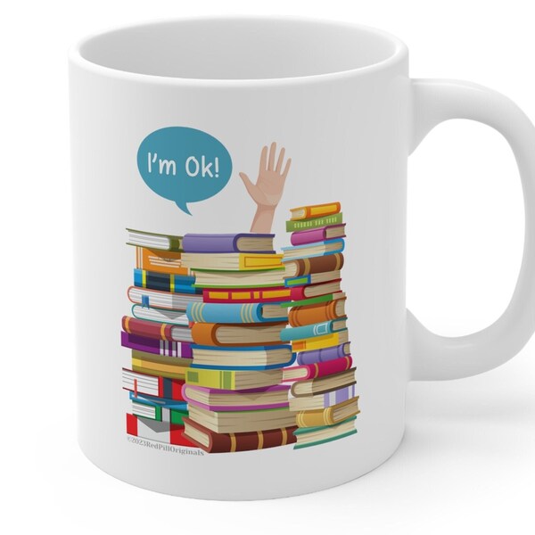 Bookworm Mug - Etsy