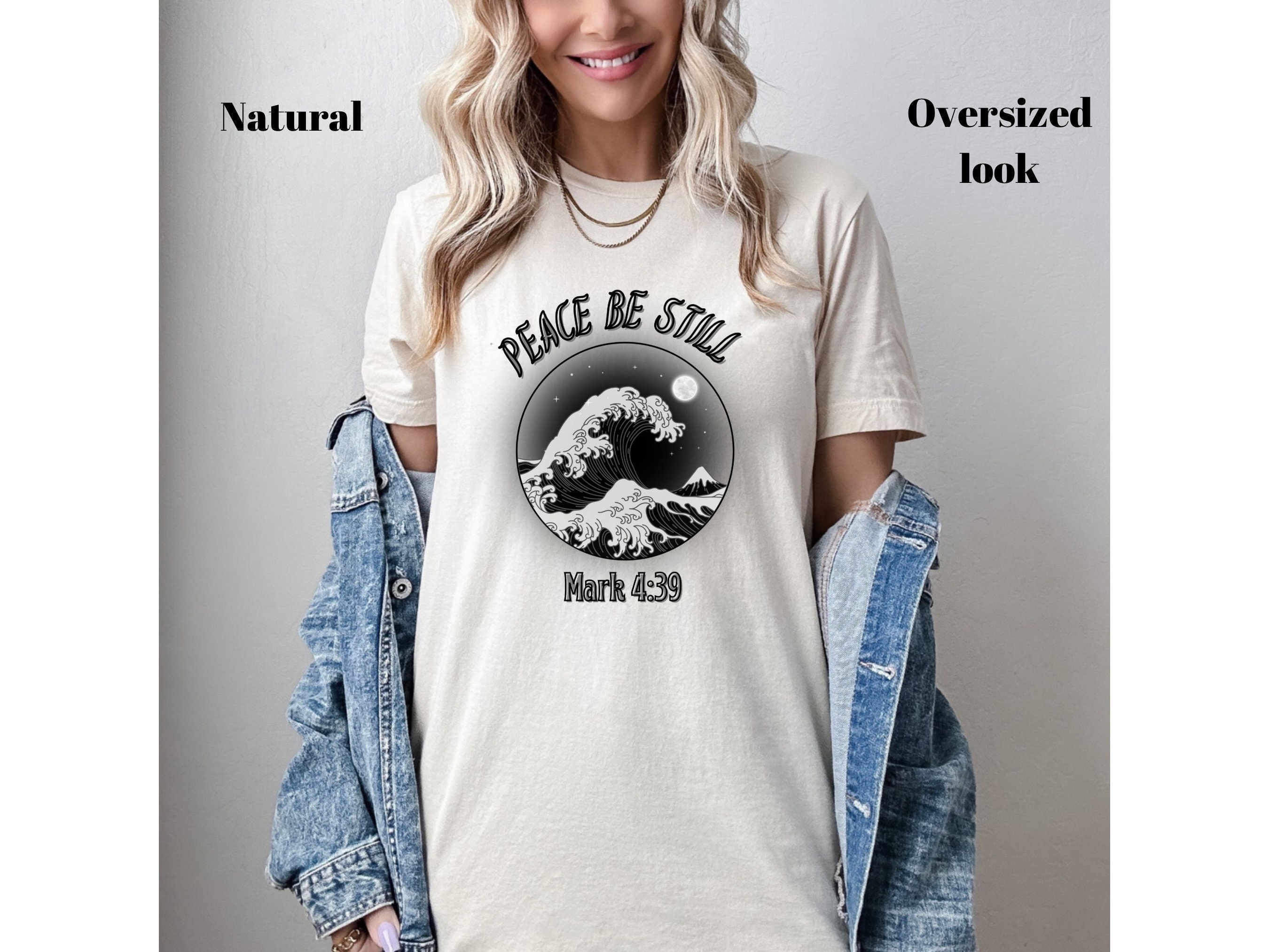 Trendy Christian Aesthetic Bible Verse Graphic Tee for Women & Men ...