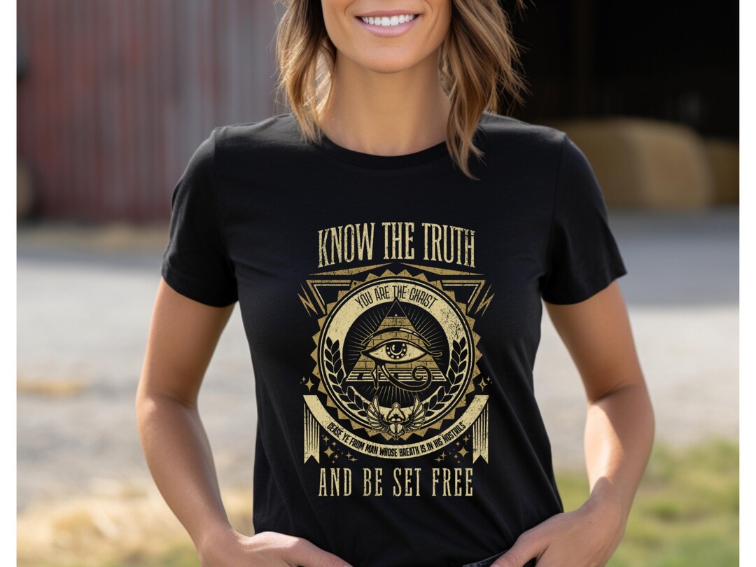 Christian Aesthetic, Metaphysical, Mystics Bible Verse Shirt for Men ...