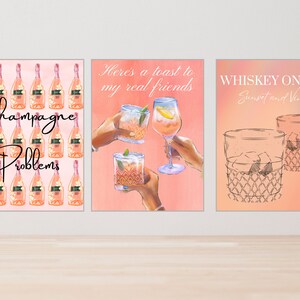 Set of Three Swiftie Eras Posters Swiftie Bar Cart Home Bar - Etsy