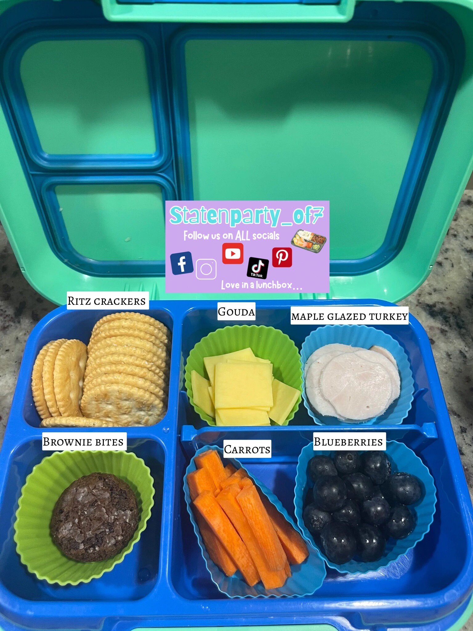 003-kids Weekly Lunchbox Meal Plan - Etsy