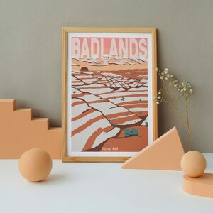 Badlands National Park Poster - Etsy