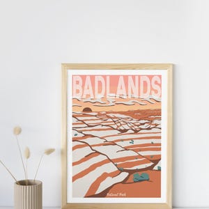 Badlands National Park Poster - Etsy