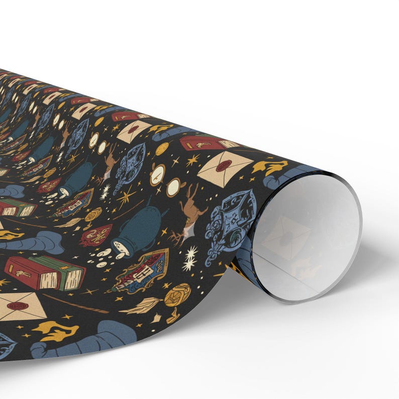 Harry Potter Themed Wrapping Papers - Etsy