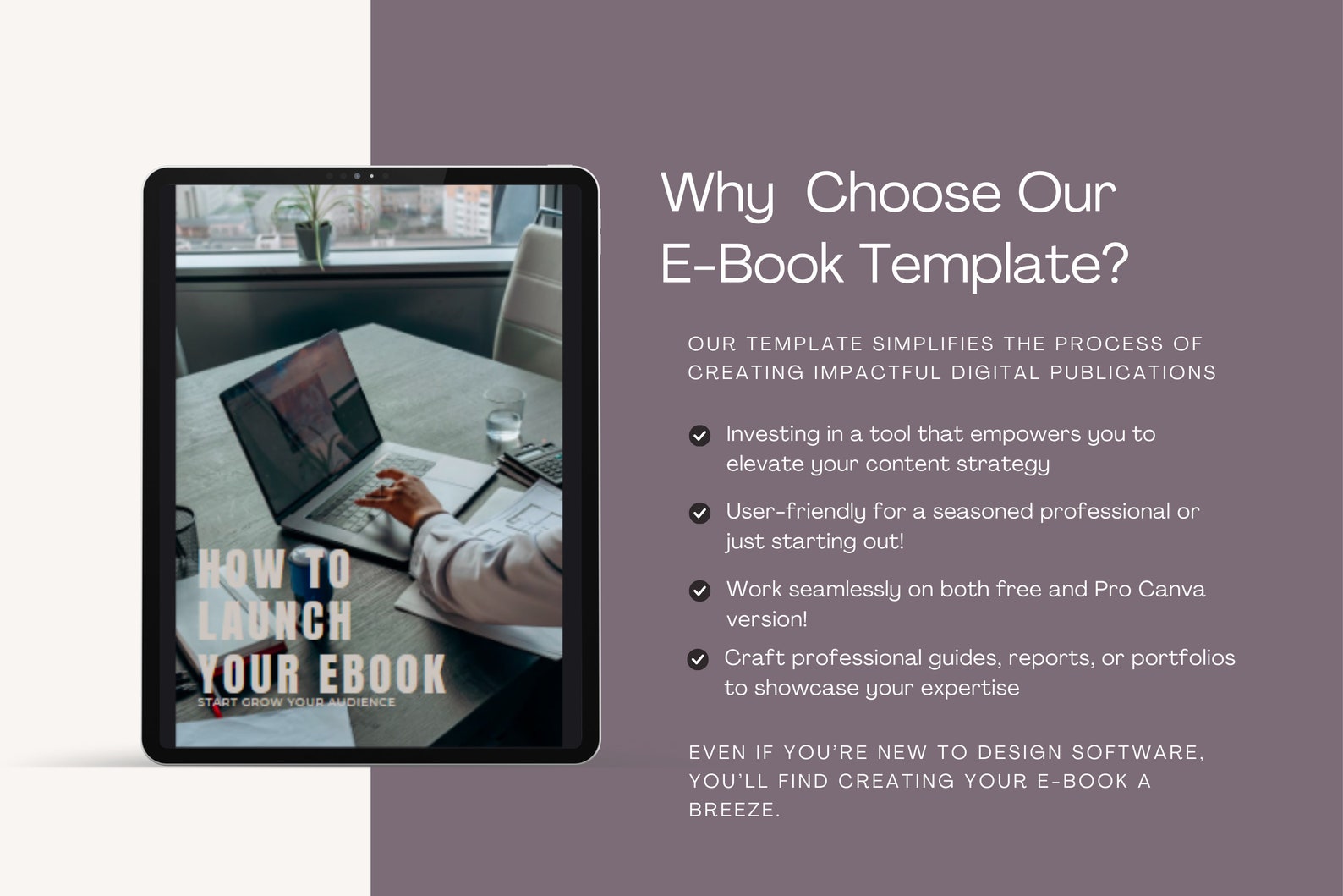 Editable E-book Template | Canva | Online Course | Digital Book Design ...