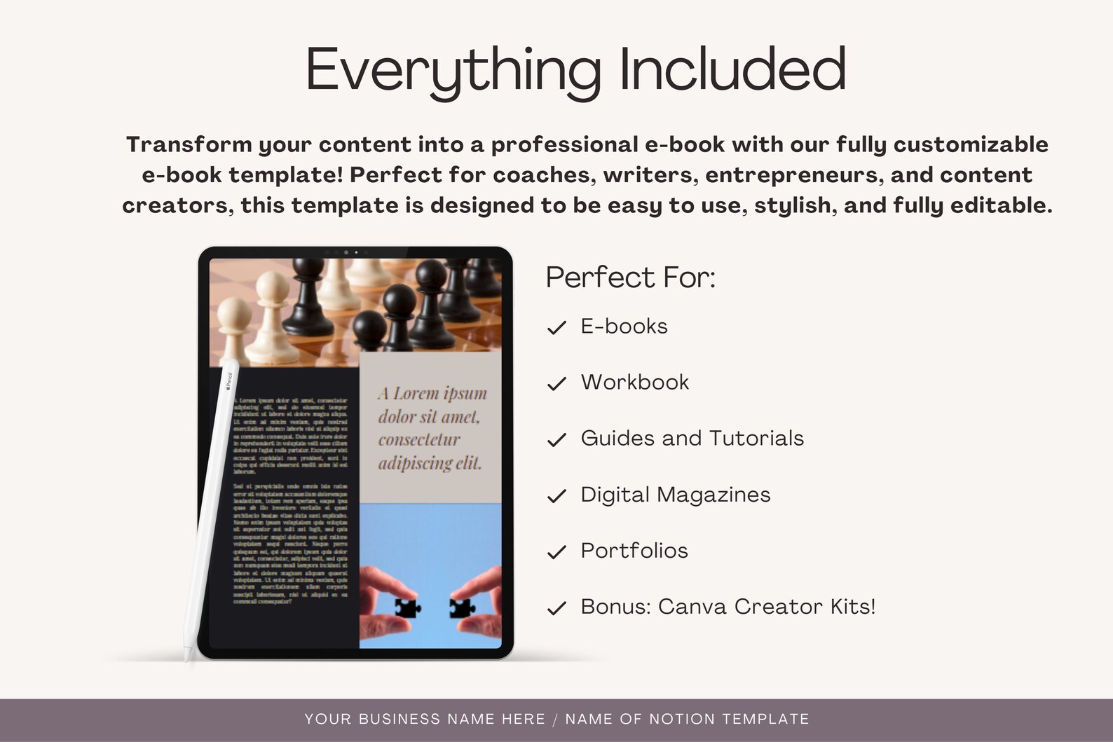 Editable E-book Template | Canva | Online Course | Digital Book Design ...