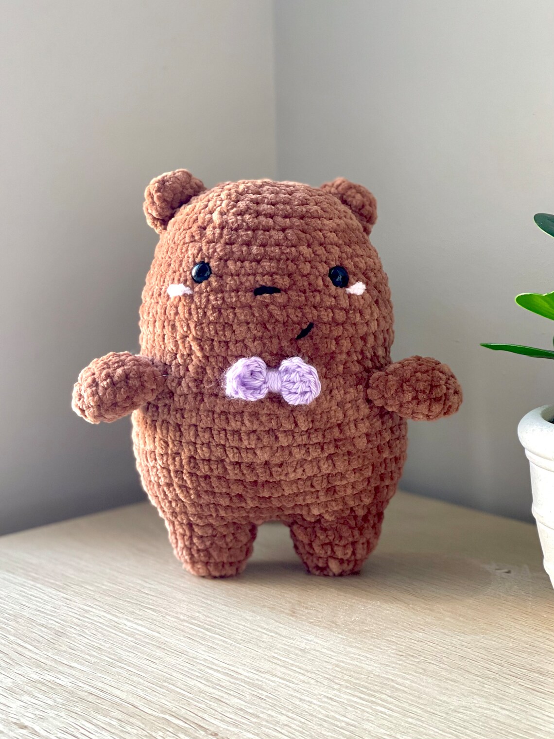 We Bare Bears Plushie Set comes With All 3 Bears - Etsy