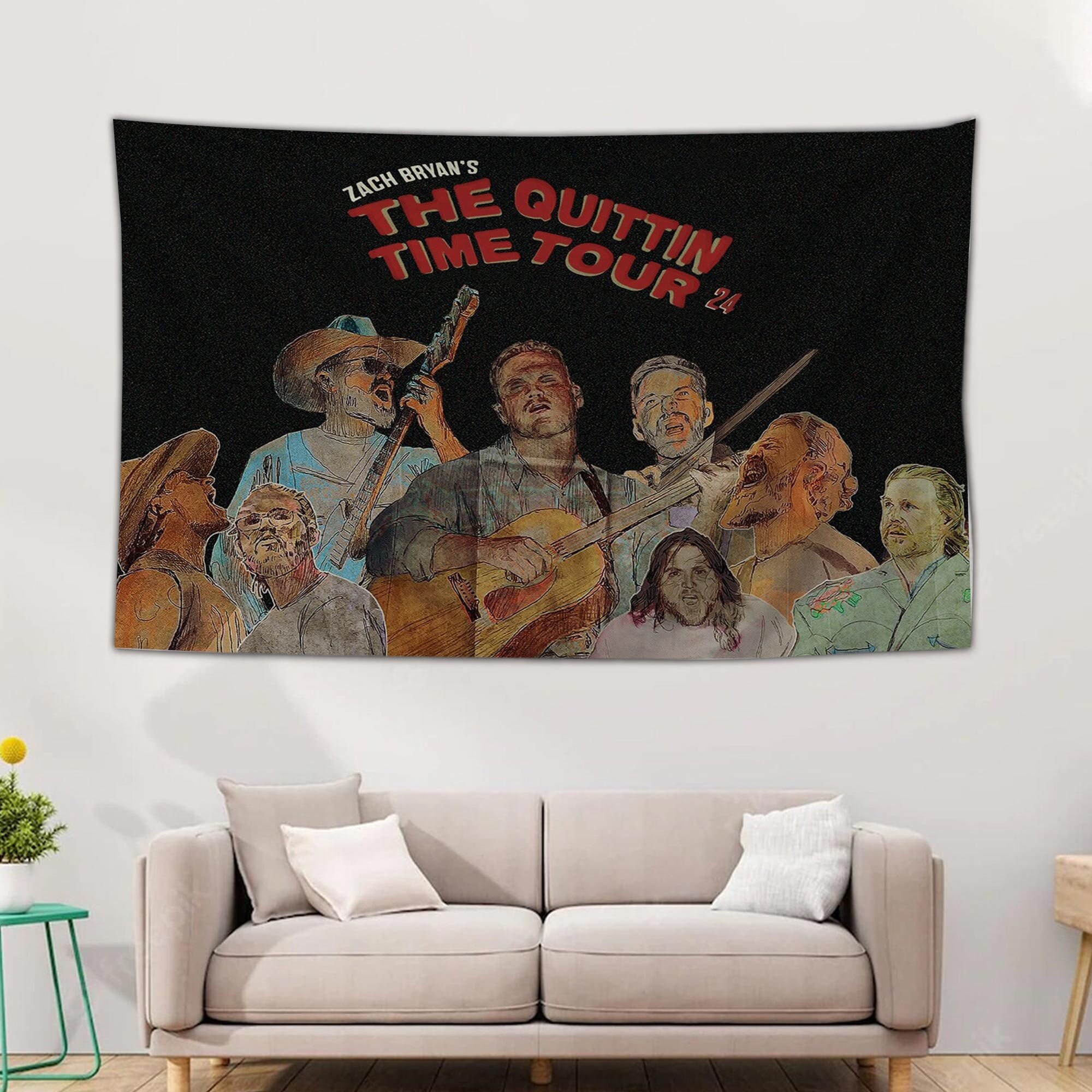 Zach Bryan Music Tapestry, v2 Zach Bryan Album Cover Tapestry sold by ...