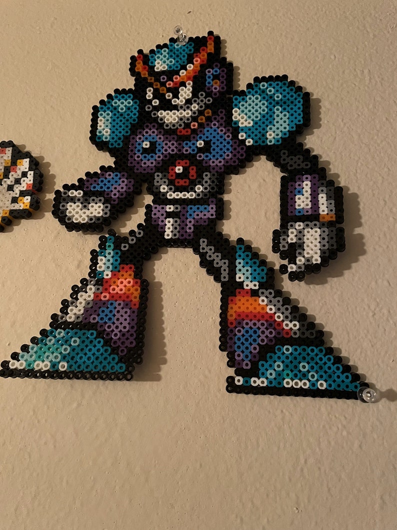 Freeze Man Megaman 7 Perler Design - Etsy