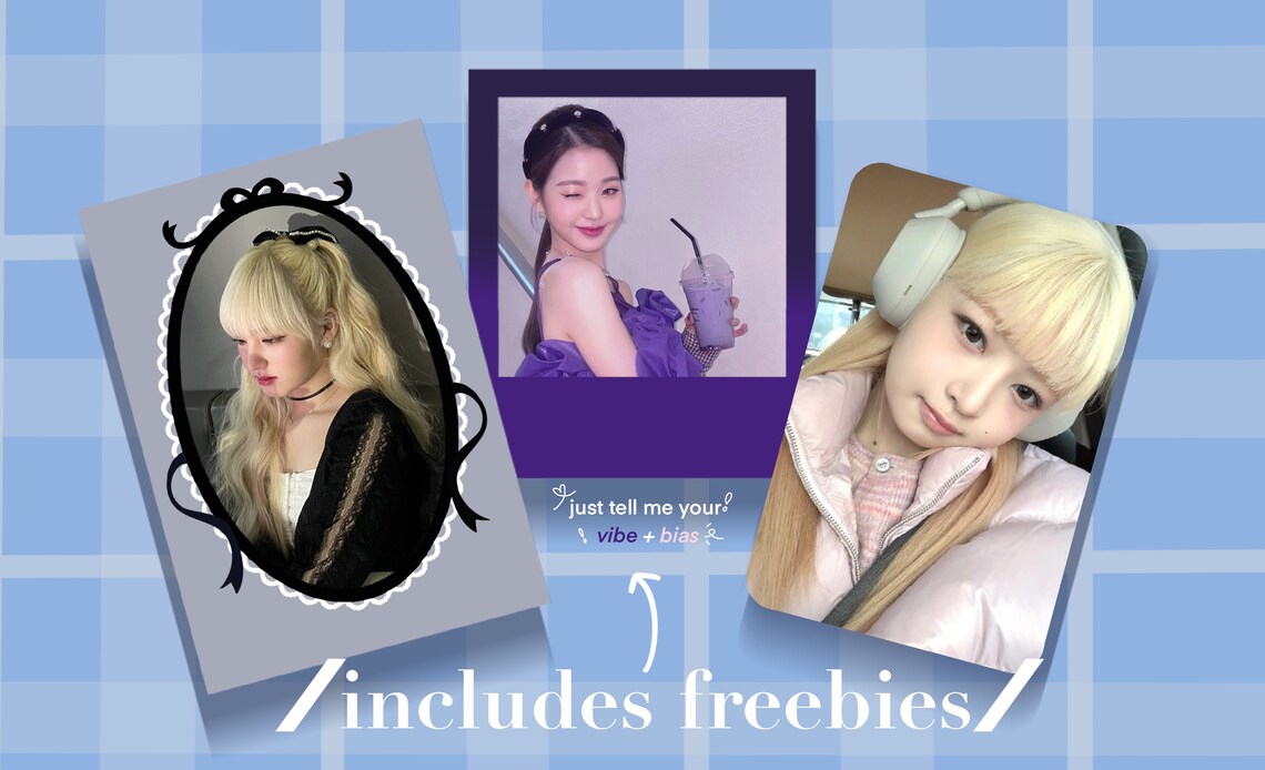 Mini've Grip Tok / Wonyoung Yujin Liz Rei Gaeul - Etsy