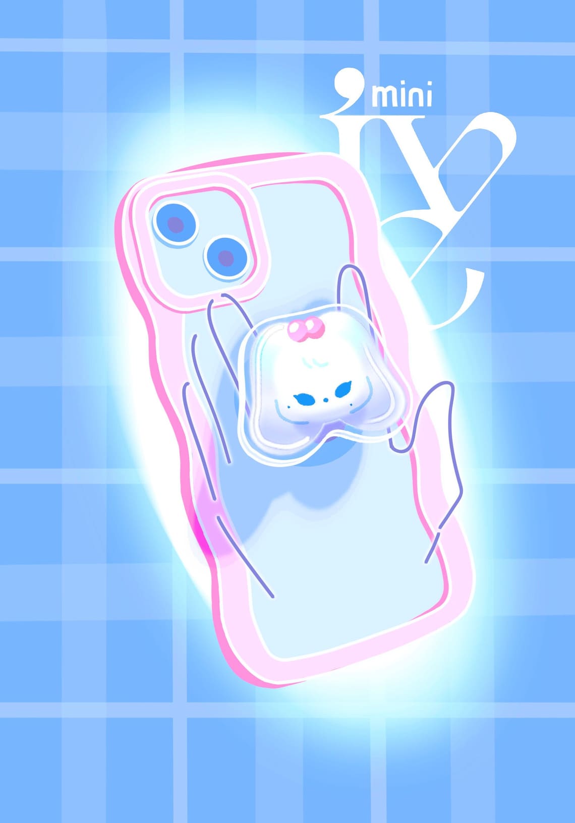 Mini've Grip Tok / Wonyoung Yujin Liz Rei Gaeul - Etsy