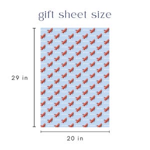 Personalized Vintage Airplane Wrapping Paper, Custom Skywriting Name ...