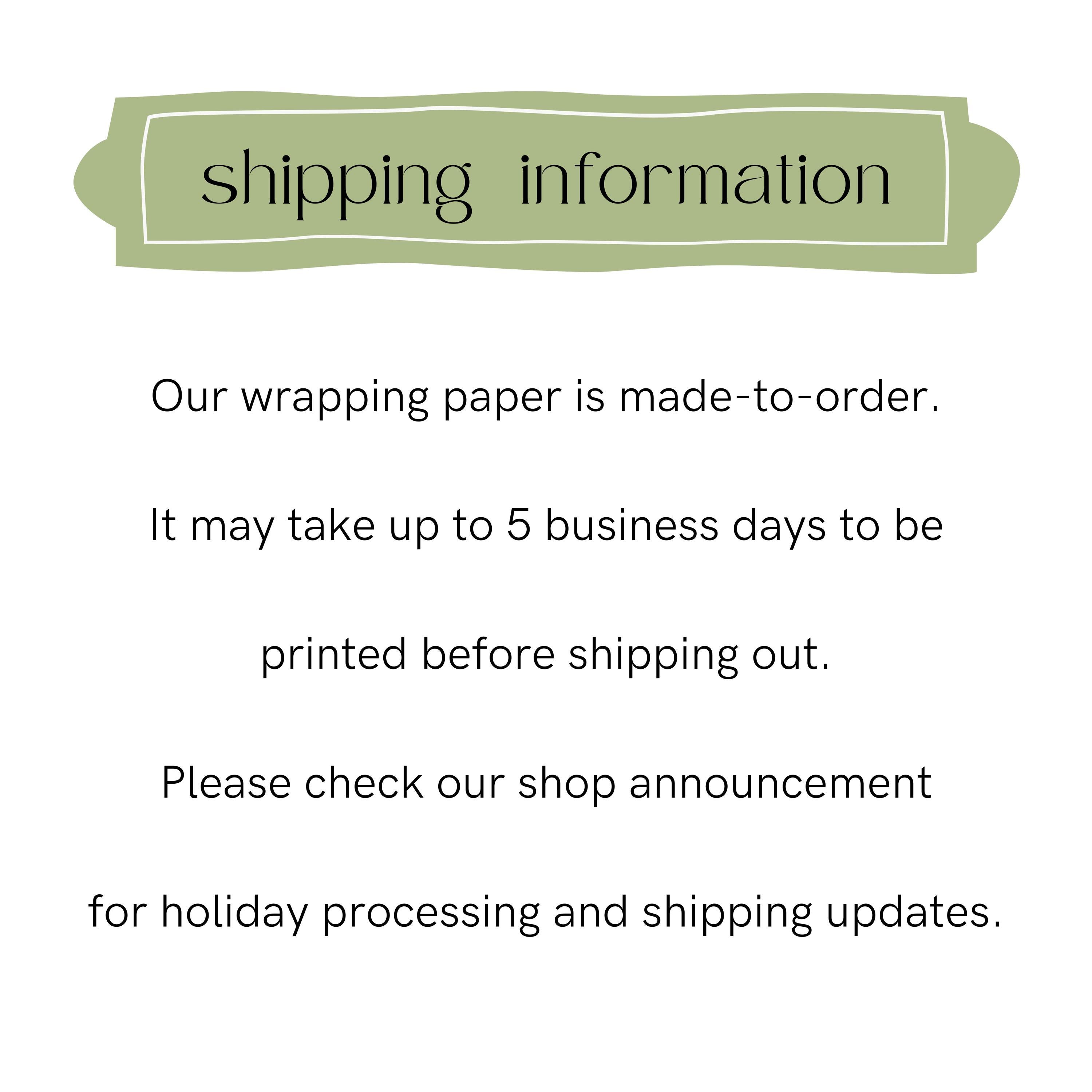 Surfboard Wrapping Paper, Surf Board Gift Wrap, Christmas Wrapping ...