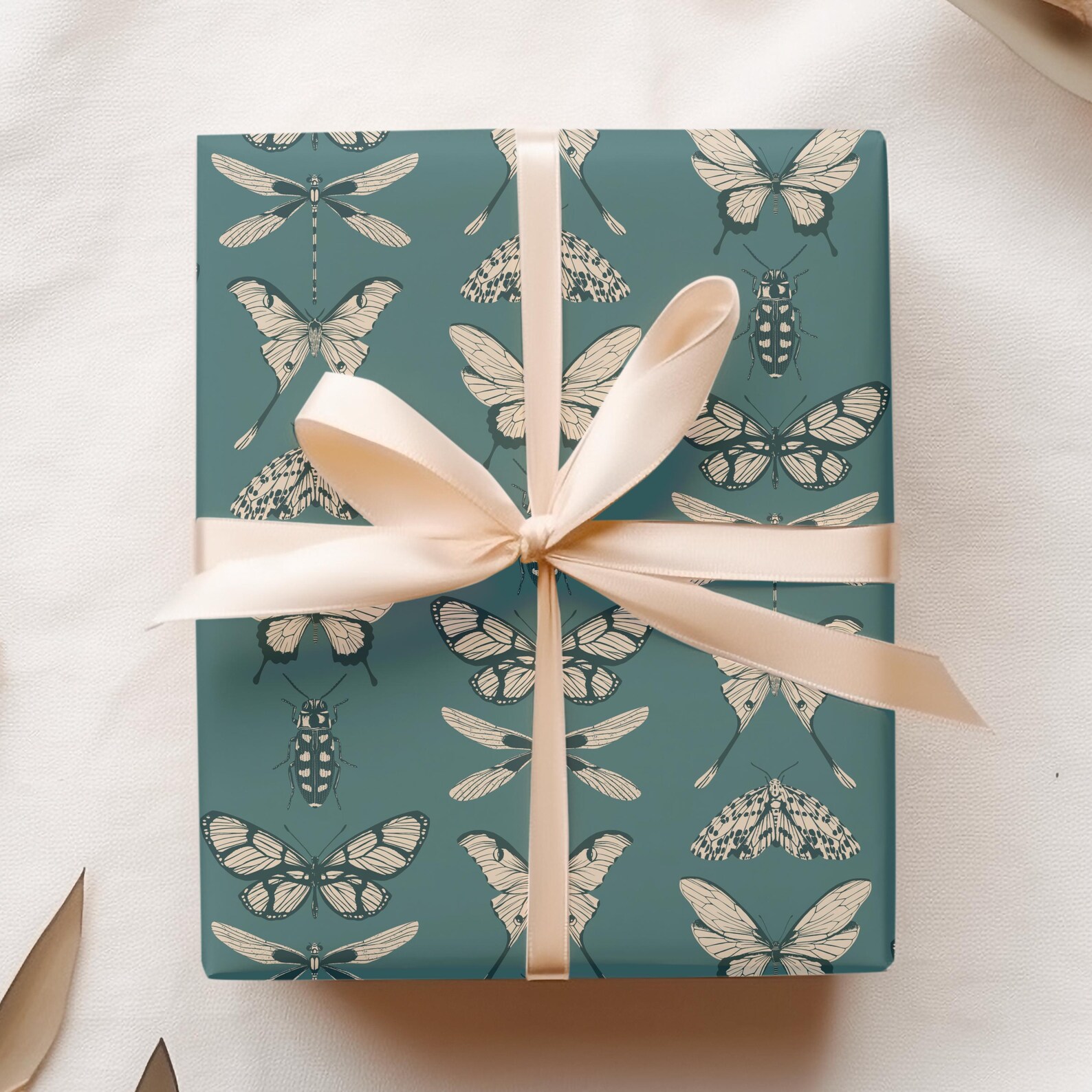 Insect Gift Wrap, Bug Wrapping Paper, Gift for Entomologist, Entomology ...