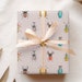 Beetle Wrapping Paper, Insect and Bugs Gift Wrap, Illustrated Wrap ...